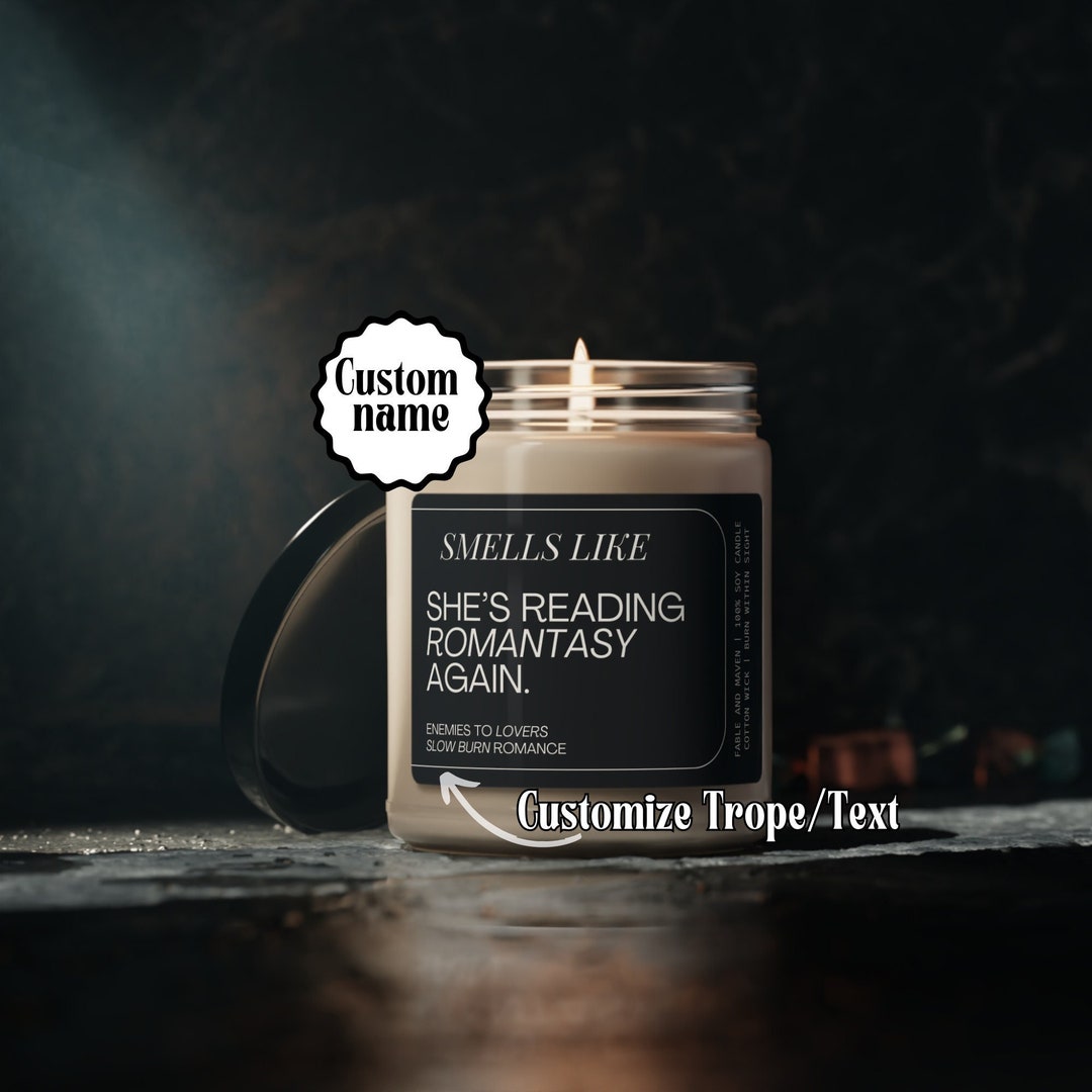 Book Candle Smells Like She's Reading Romantasy Romance Fantasy Reader ...
