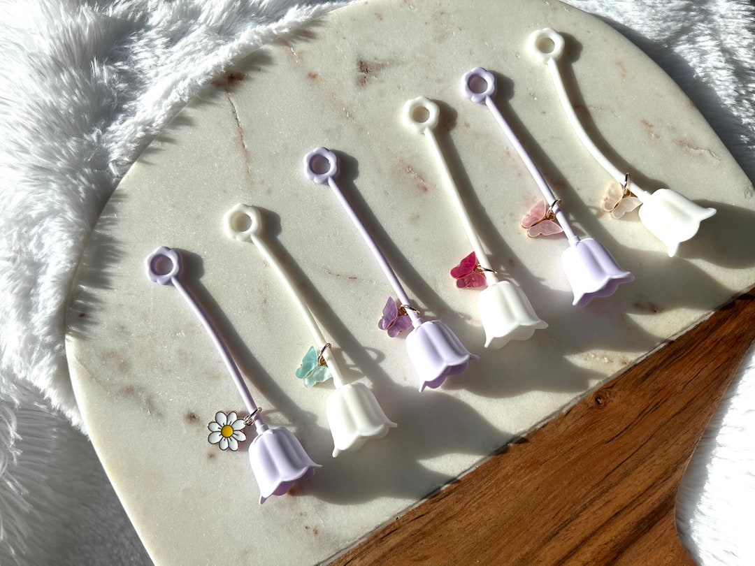 Straw Topper Cover Fits 40 Oz Stanley Cup Tumbler Charms Custom Straw ...