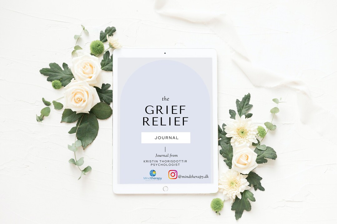 The Grief Relief Journal, Grief Gift, Grief Workbook, Sympathy Gift, Healing Journal Grief ...
