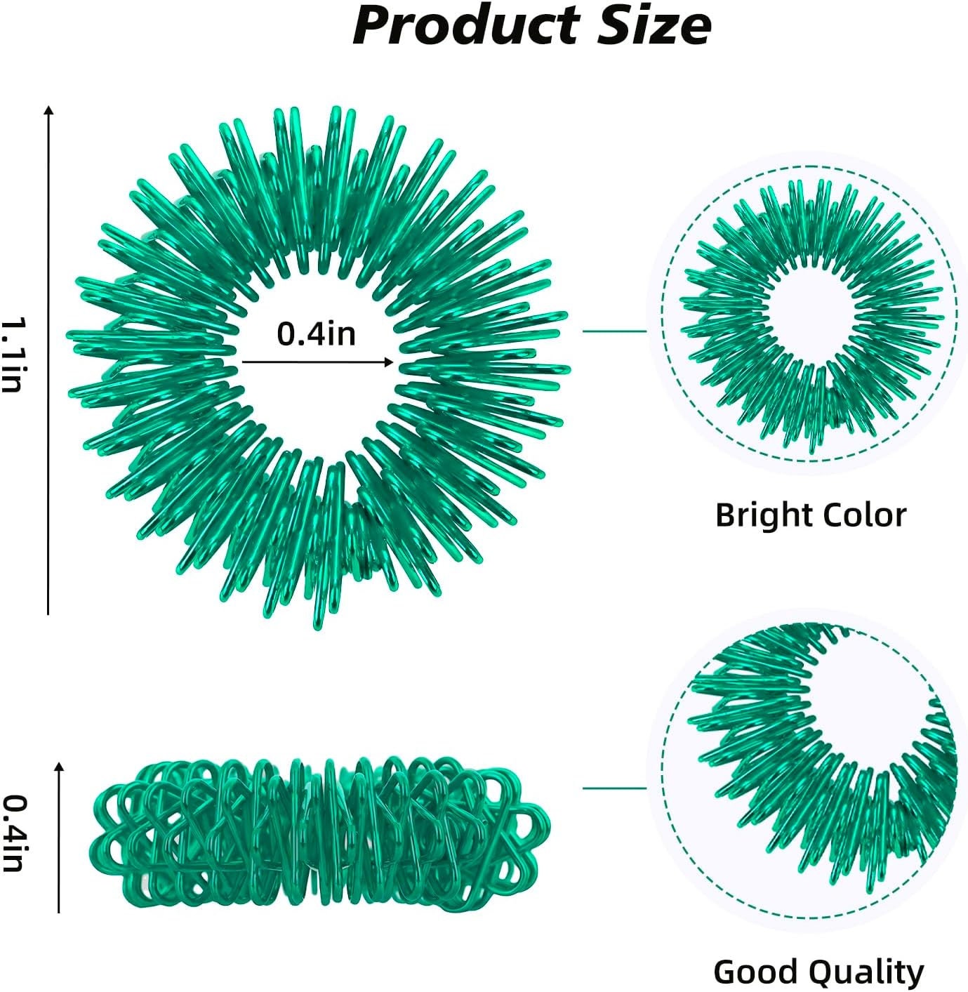 Anxiety ADHD Fidget Toy Rings for Kids & Adults, Fidget Rings, Anxiety ...