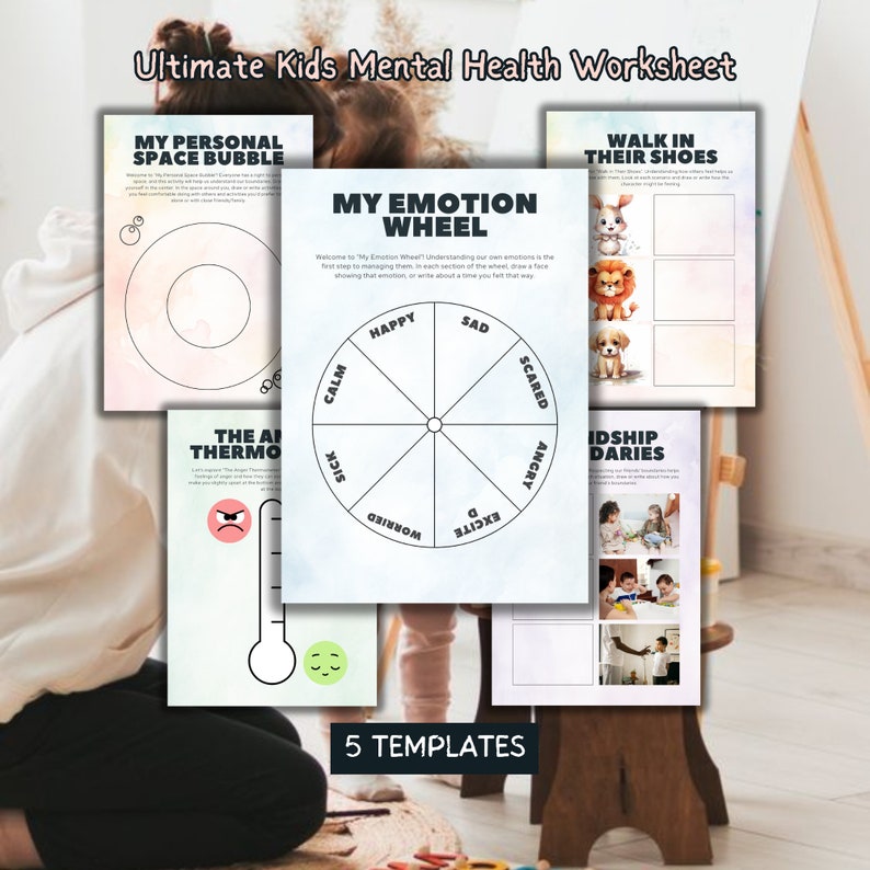 Emotional Intelligence for Kids,self Love Activities for Kids, Children ...