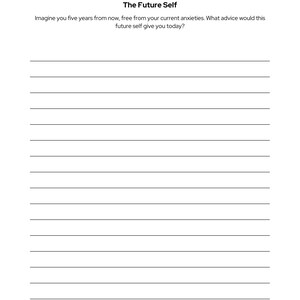 The Mindful Moments: Therapy & Anxiety Journal Worksheets, Mental ...