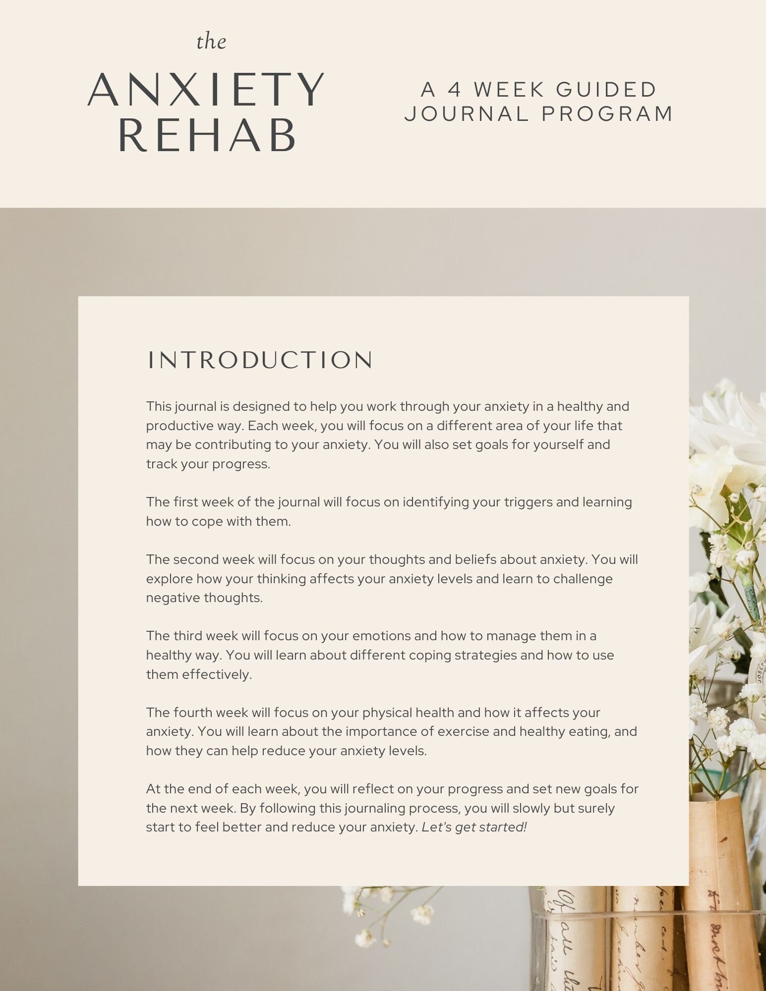 Anxiety Rehab, Anxiety Journal, Mental Health Journal, Journal Prompts ...