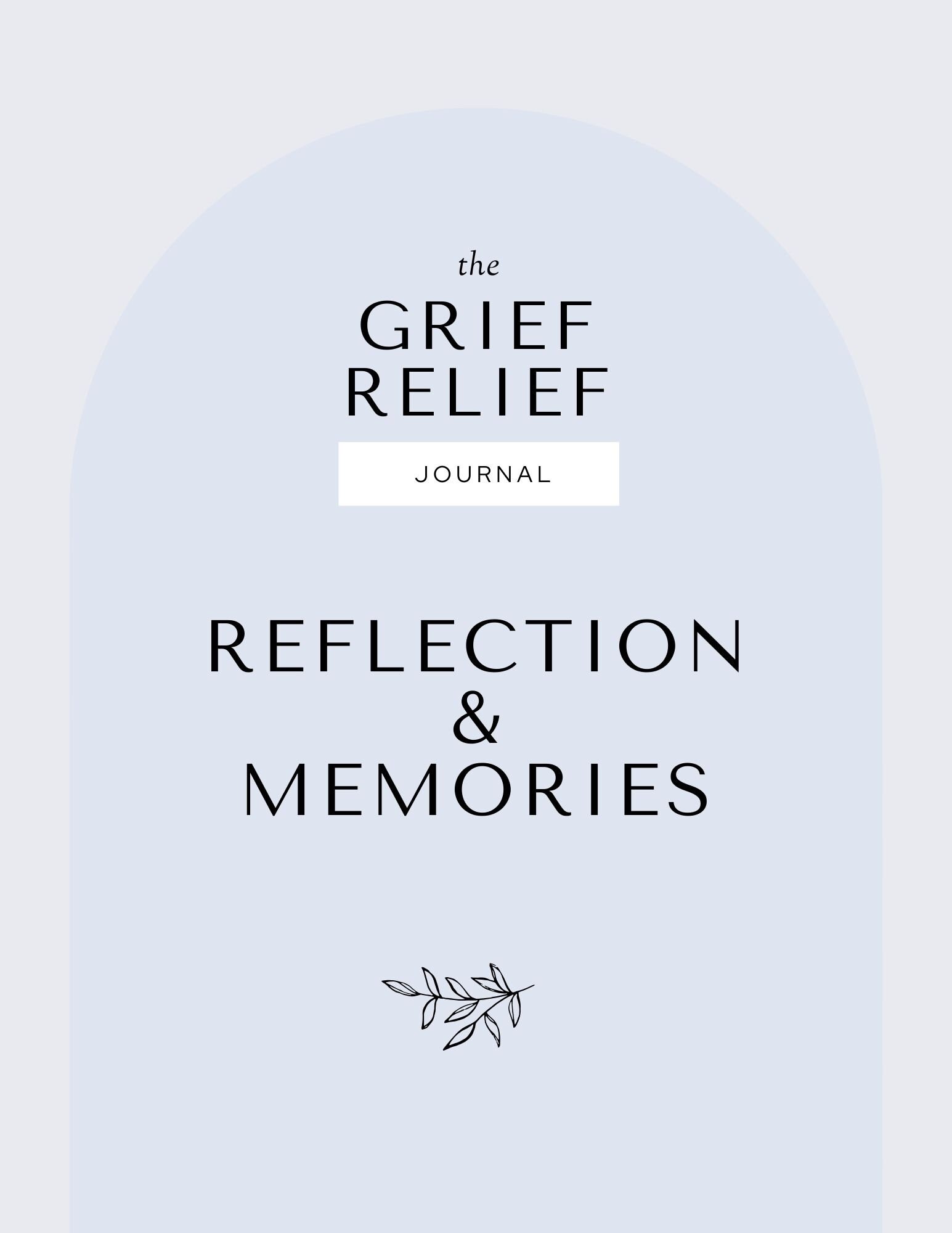 The Grief Relief Journal, Grief Gift, Grief Workbook, Sympathy Gift ...