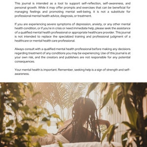 The Mindful Moments: Therapy & Anxiety Journal Worksheets, Mental ...