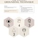 The Mindful Moments: Therapy & Anxiety Journal Worksheets, Mental ...