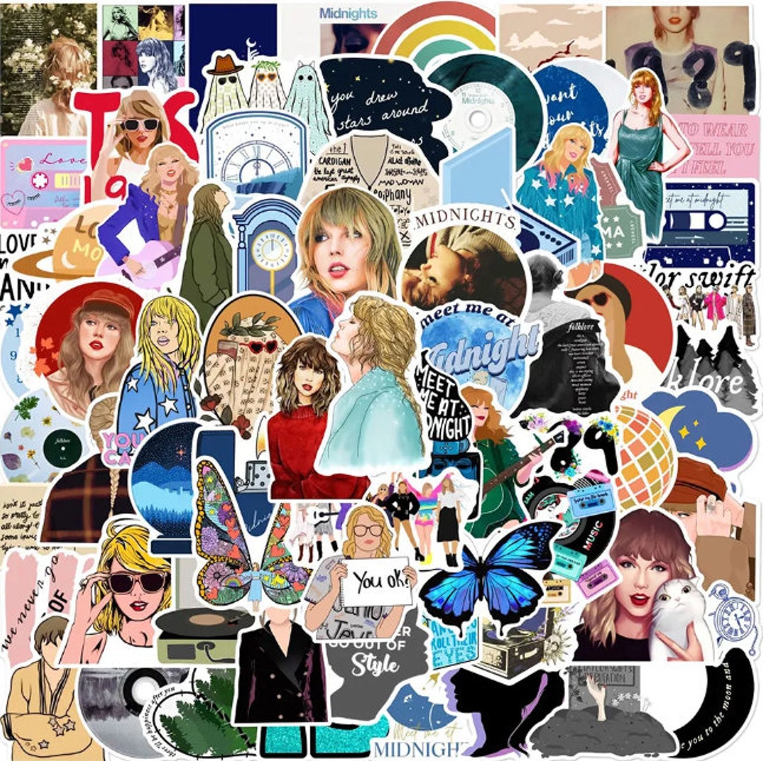 Taylor Swift Sticker Pack 10pcs - Etsy