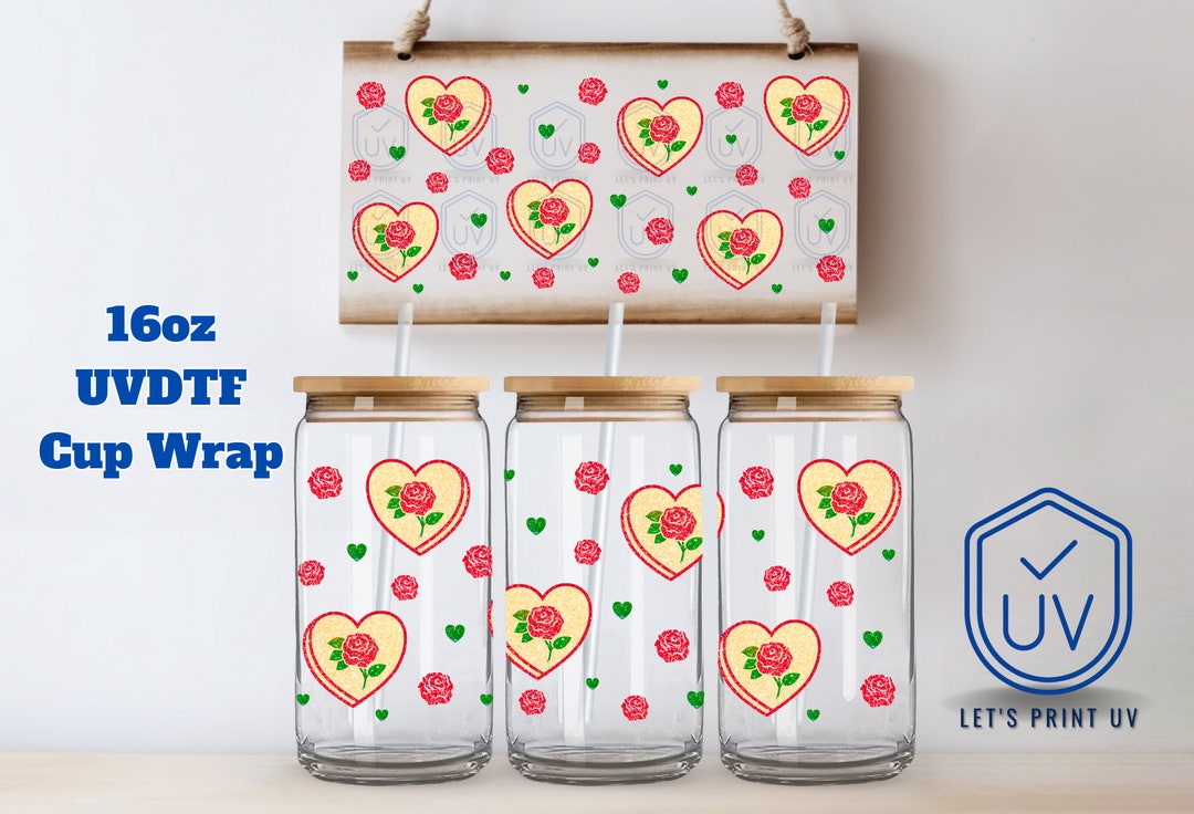 Fragile Heart Mazapan UVDTF Cup Wrap Libbey 16oz - Etsy