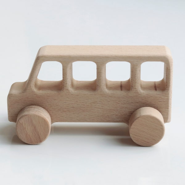 Wooden Bus - Etsy
