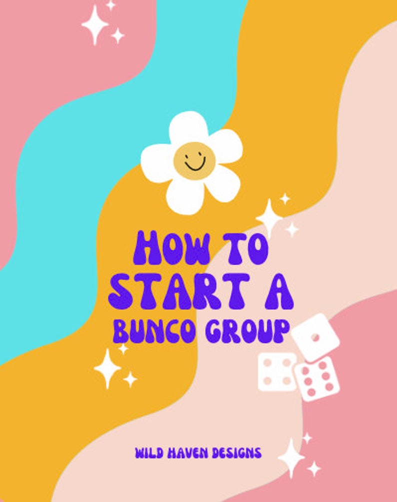 How to Start a Bunco Group Guide - Etsy