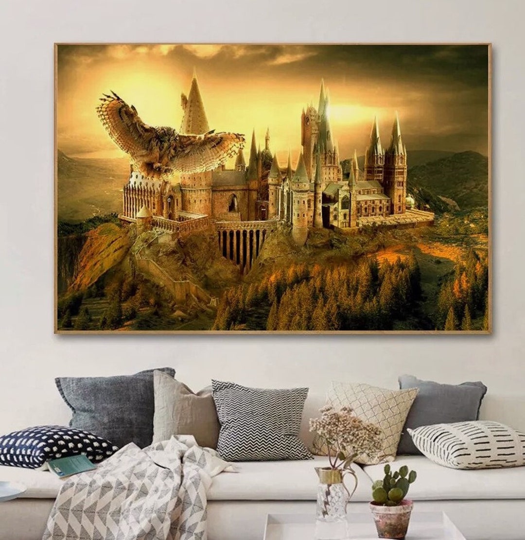 Hogwarts Magic Poster Harry Magic Wizard World Poster - Etsy