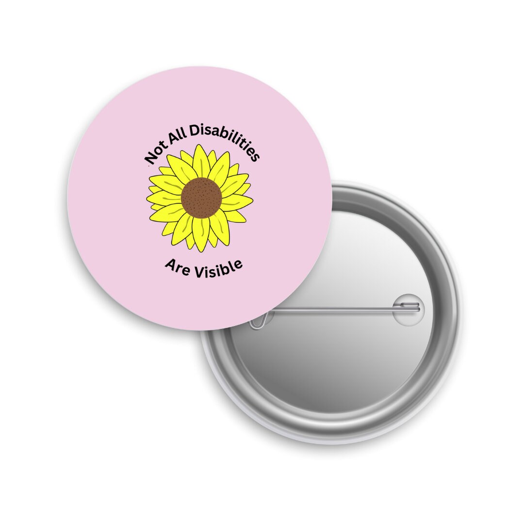 Invisible Disability Pin - Etsy