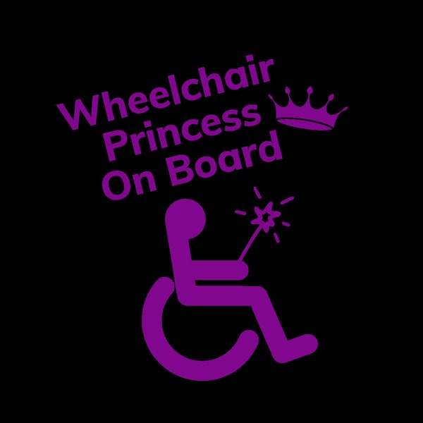 Wheelchair on Board - Etsy