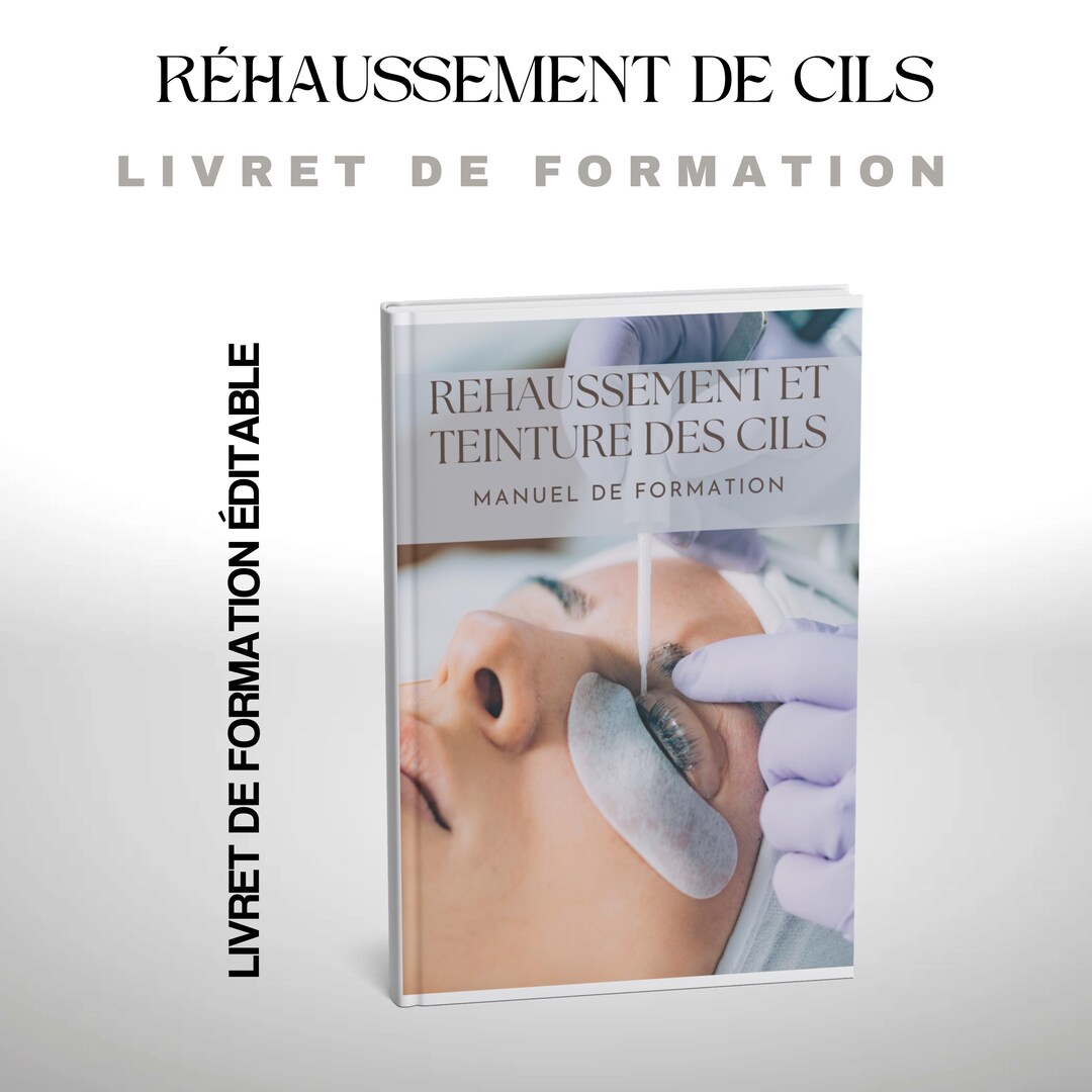 Eyelash Lift, Eyelash Tinting, Editable Canva Training Booklet, Beauty ...