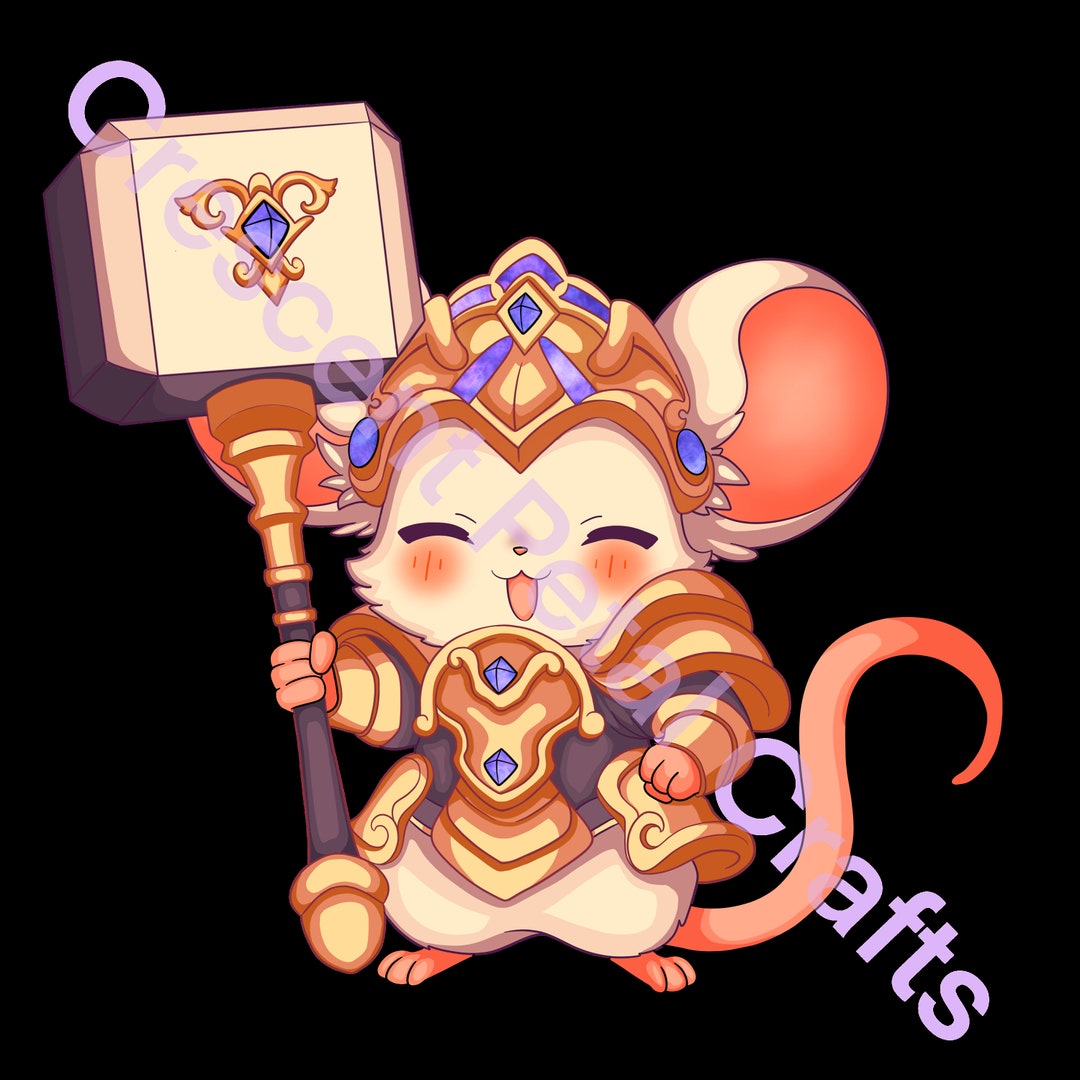 DND PALADIN MOUSE Cute Sticker - Etsy