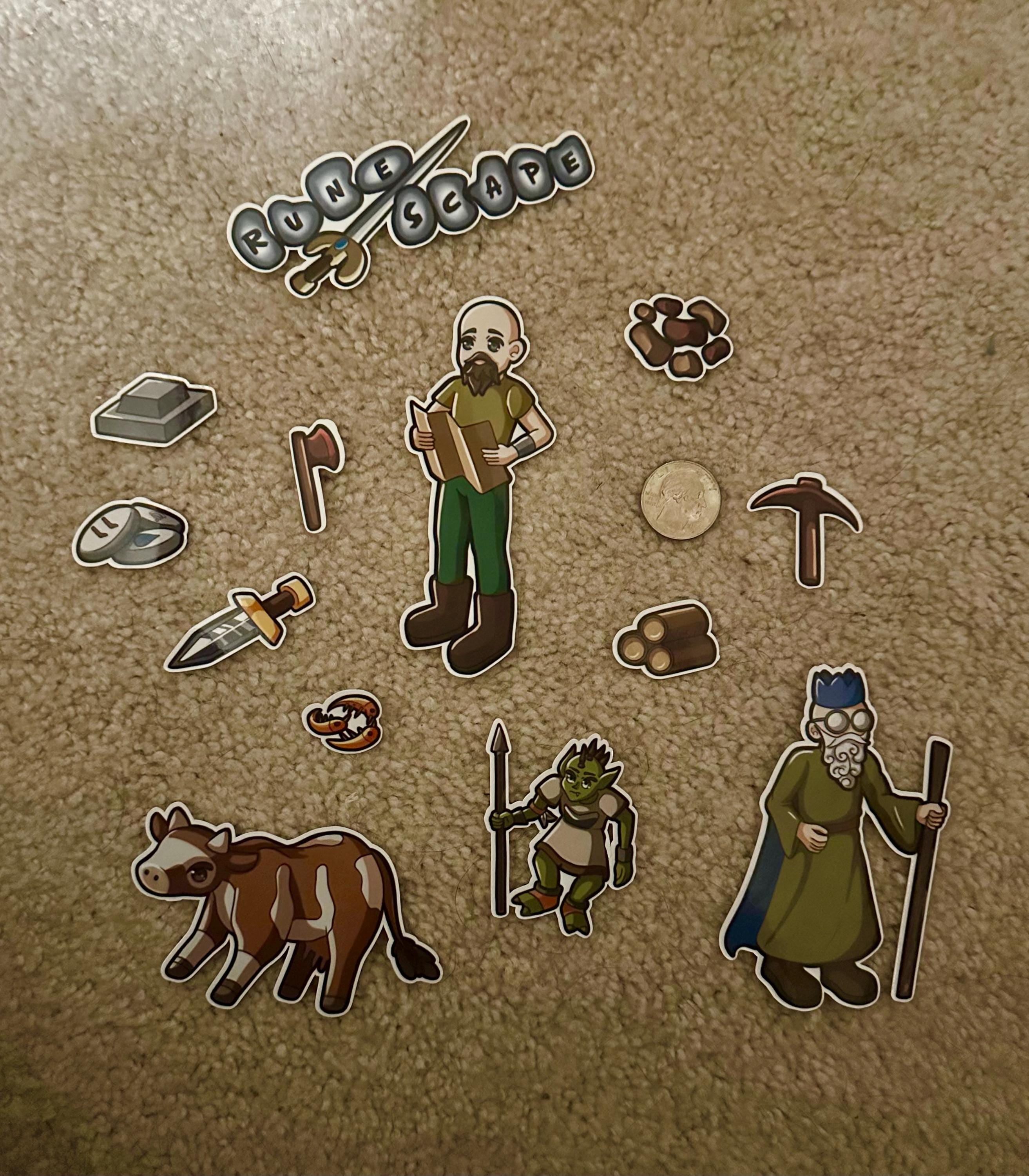 Starter Sticker Pack - Osrs Runescape - Etsy