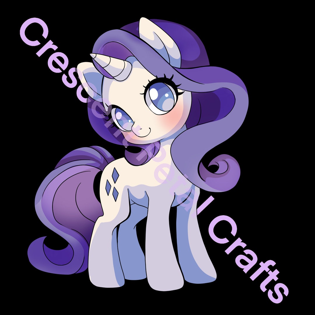Kawaii Rarity Mlp Cute Sticker - Etsy