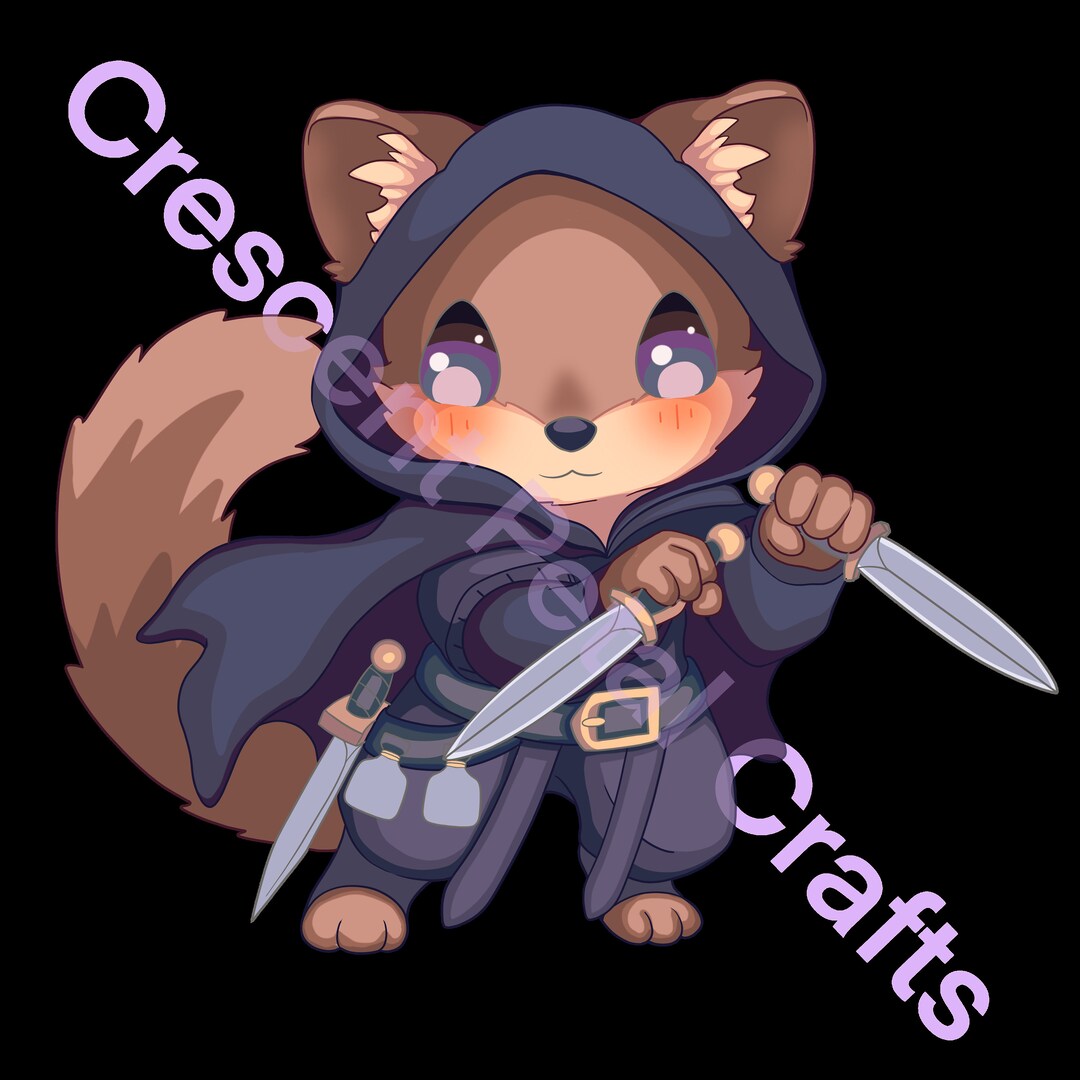 DND ROGUE WEASEL Cute Sticker - Etsy