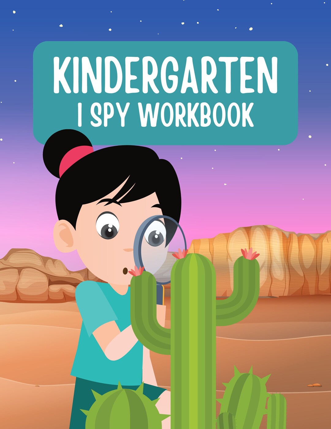 Kindergarten I Spy Workbook 10 Pages - Etsy