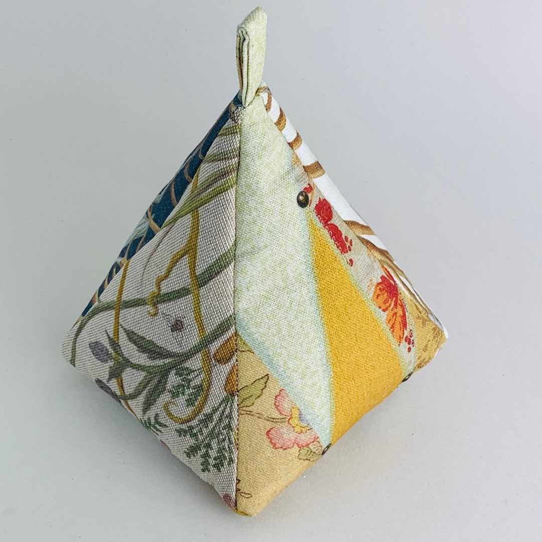 Angel Strawbridge Door Stop, Patchwork Linen Fabric, Large Filled Weighted Ornament French ...