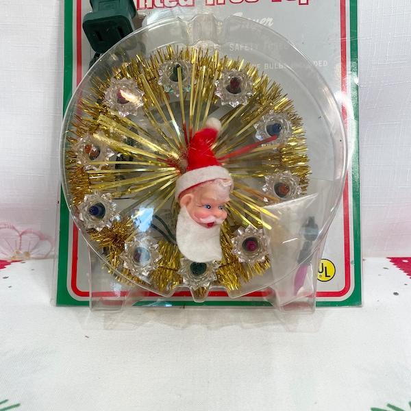 Santa Tree Topper - Etsy