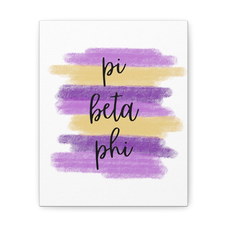 Pi Beta Phi Sorority Wall Art, Pi Phi Art, Pi Phi Room Decor, Big ...