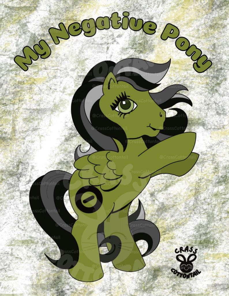 Type O Negative X My Little Pony Wall Art 8.5x11 Peter Steele - Etsy