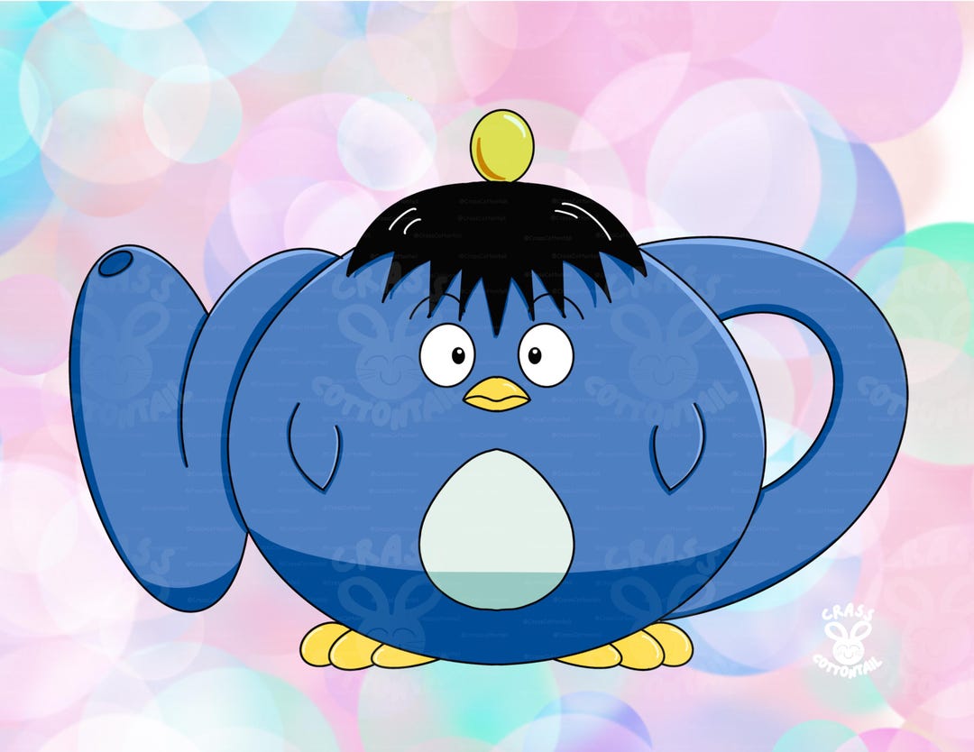 Yu Yu Hakusho Puu Teapot Wall Art Print 8.5x11 - Etsy