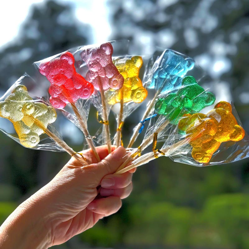 Yellow Teddy Bear - Etsy