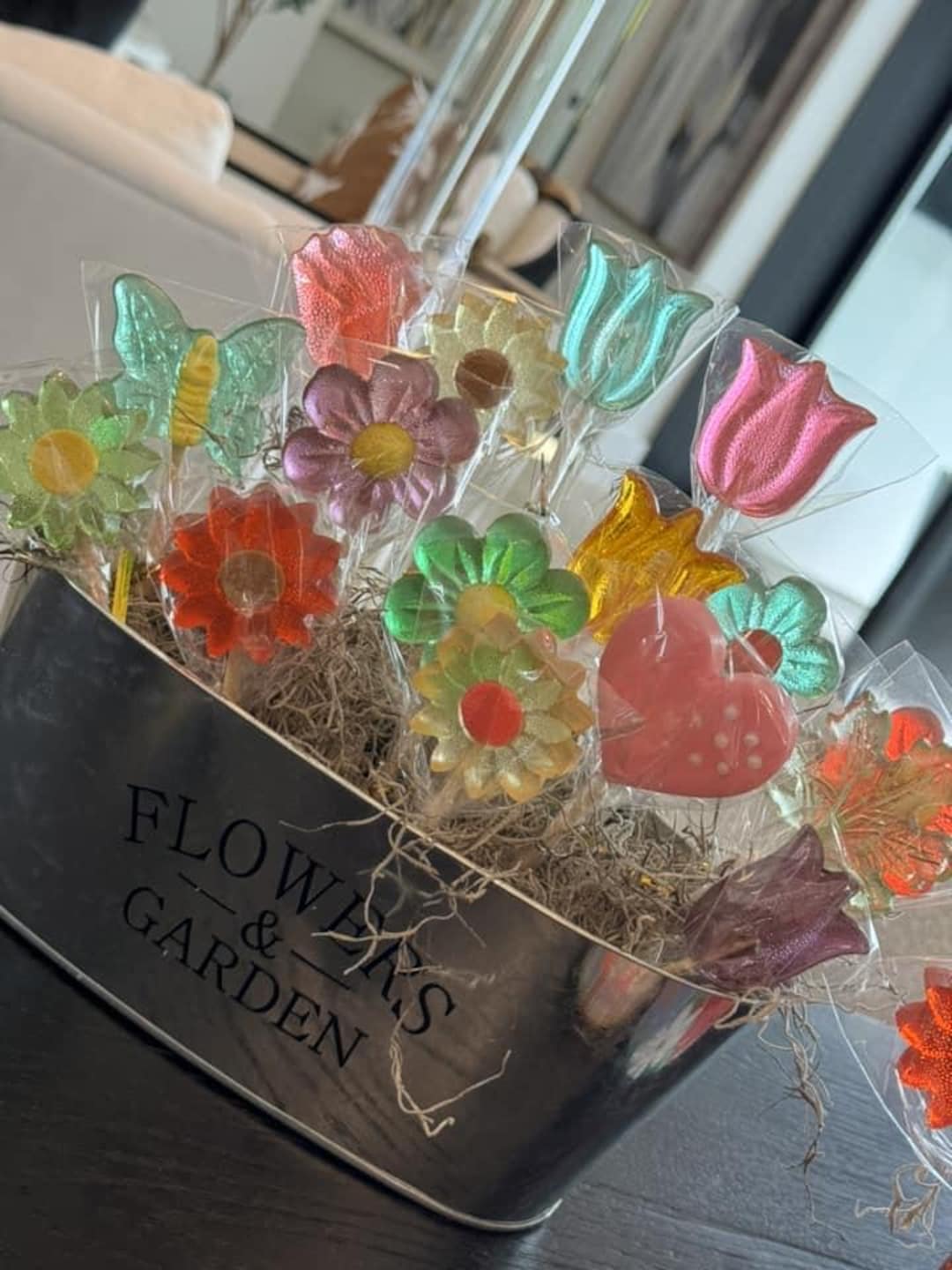 Handmade Flower Lollipops, Wedding Favors, Birthday Treats - Etsy