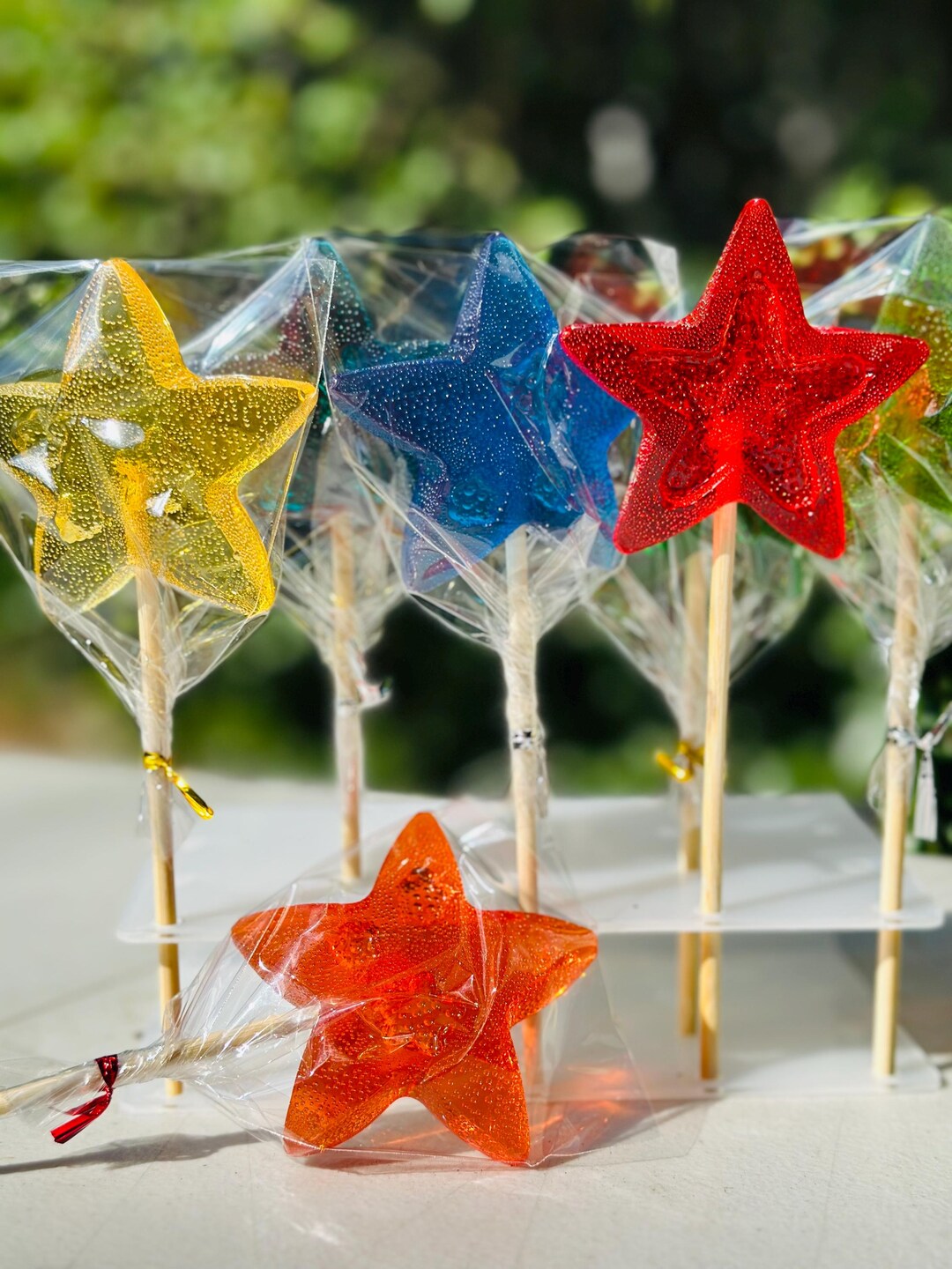 20handemade Lollipop Candy. State Star Shape Candy. Bachelorette Party ...