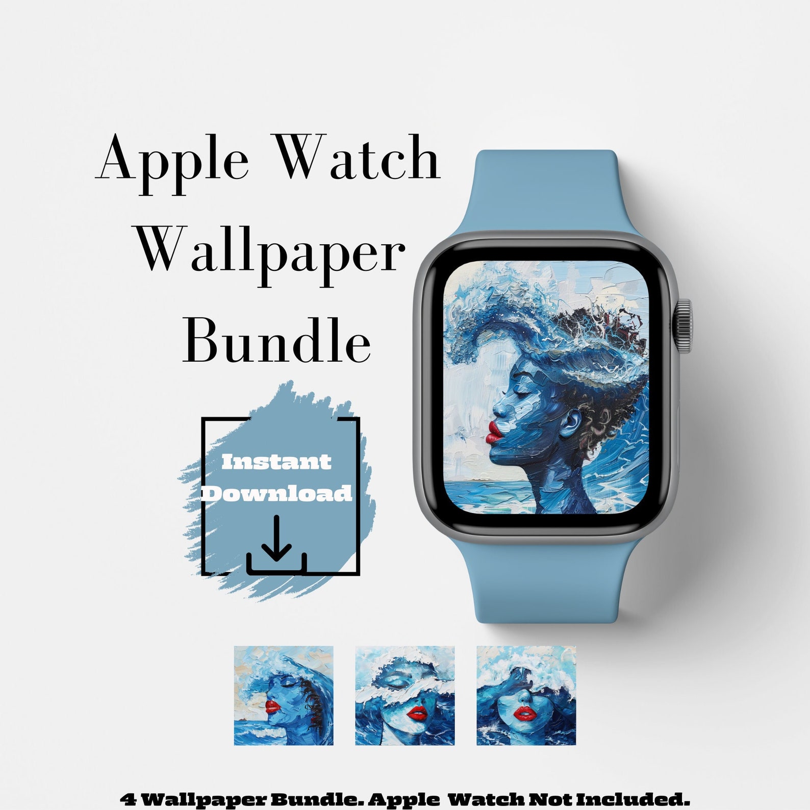 Apple Watch Digital Wallpaper for Girls Watch Face for Smartwatch ...