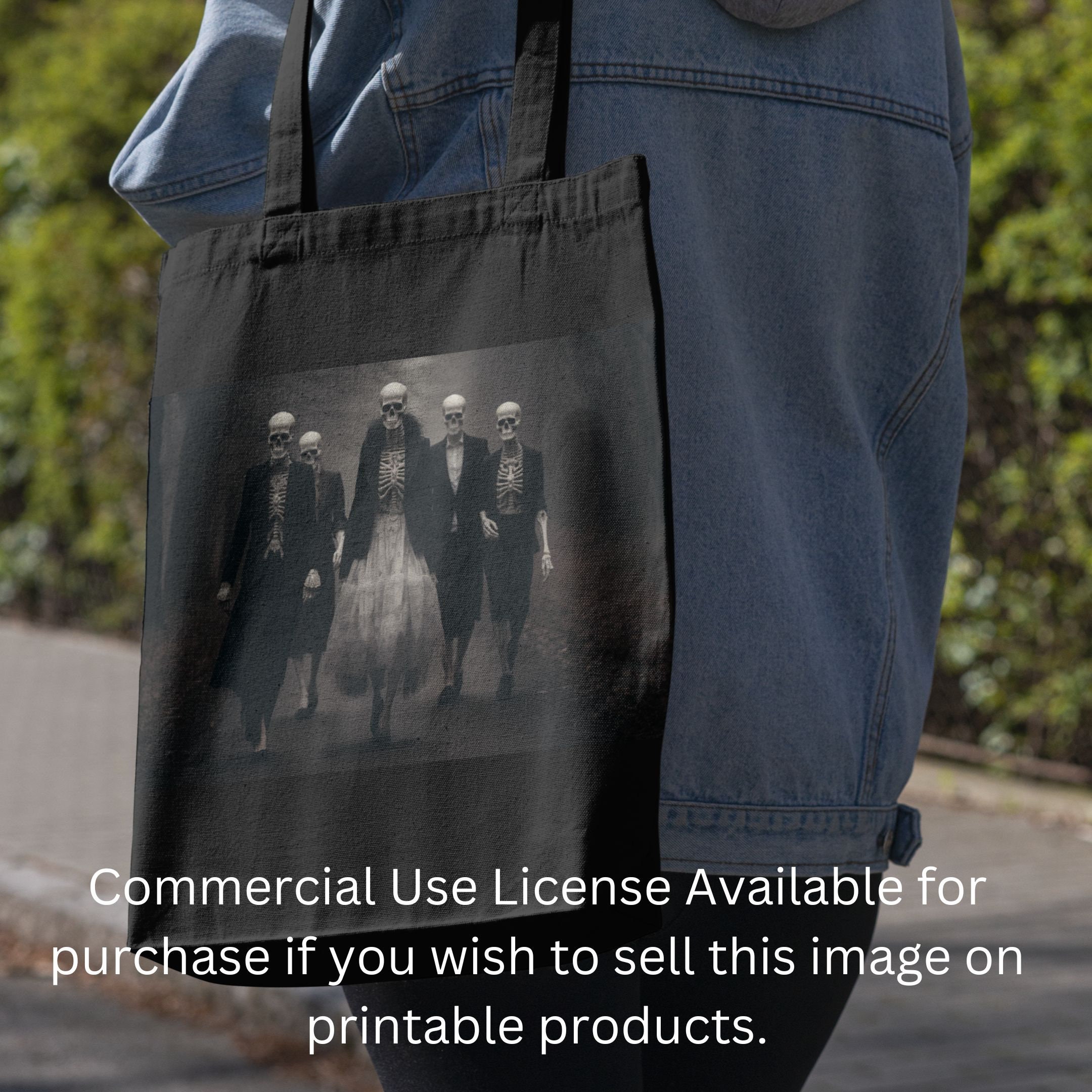 Skeleton Crew Printable Art, Unique Spooky Girl's Printable Art ...