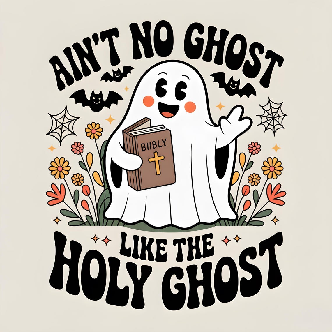 Ain't No Ghost Like the Holy Ghost Christian T-shirt Png,halloween ...