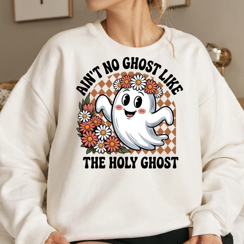 Ain’t No Ghost Like the Holy Ghost PNG, Christian Halloween Sublimation ...