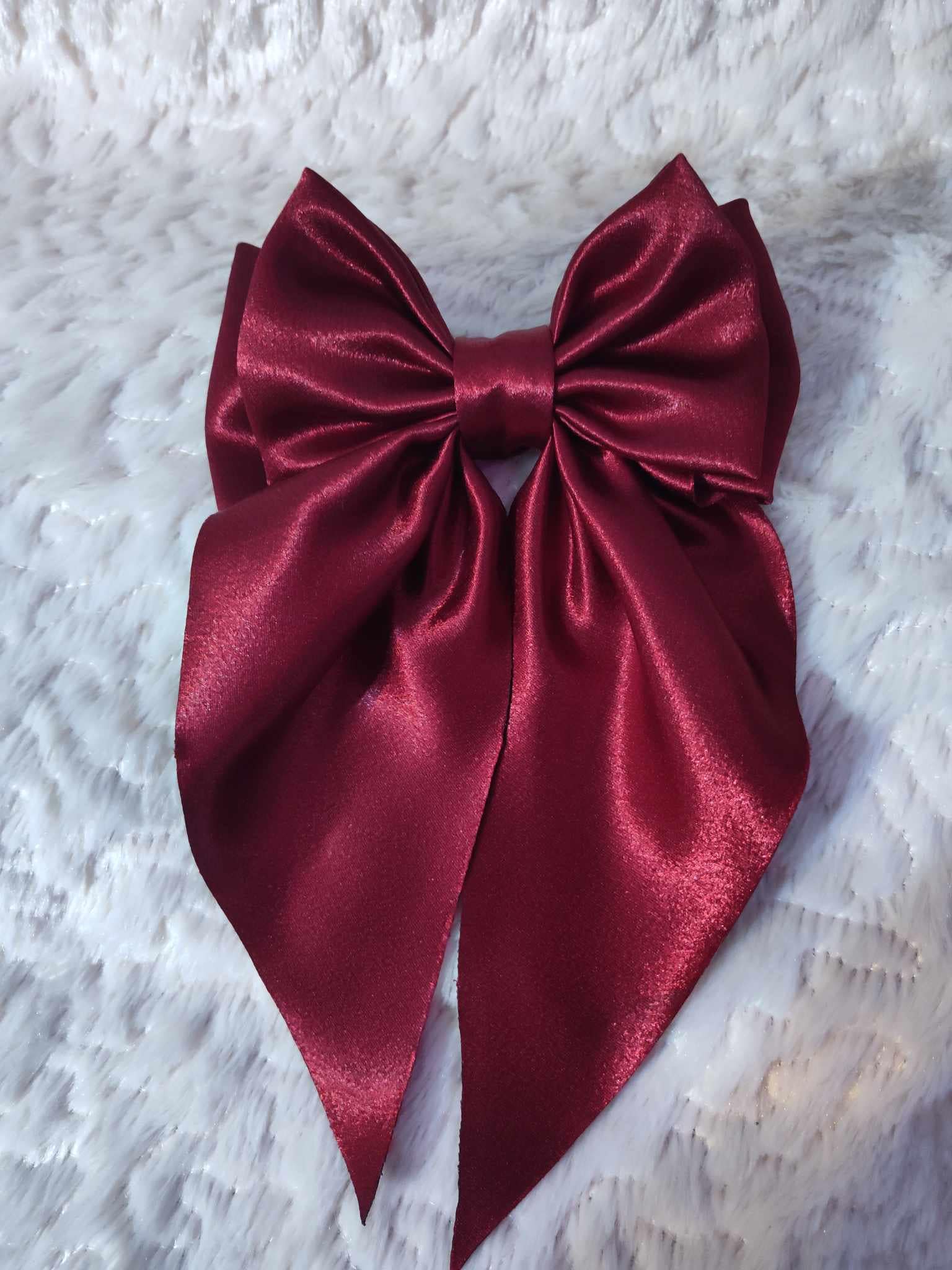 Satin Coquette Bow I Satin Bow I Coquette Bow - Etsy