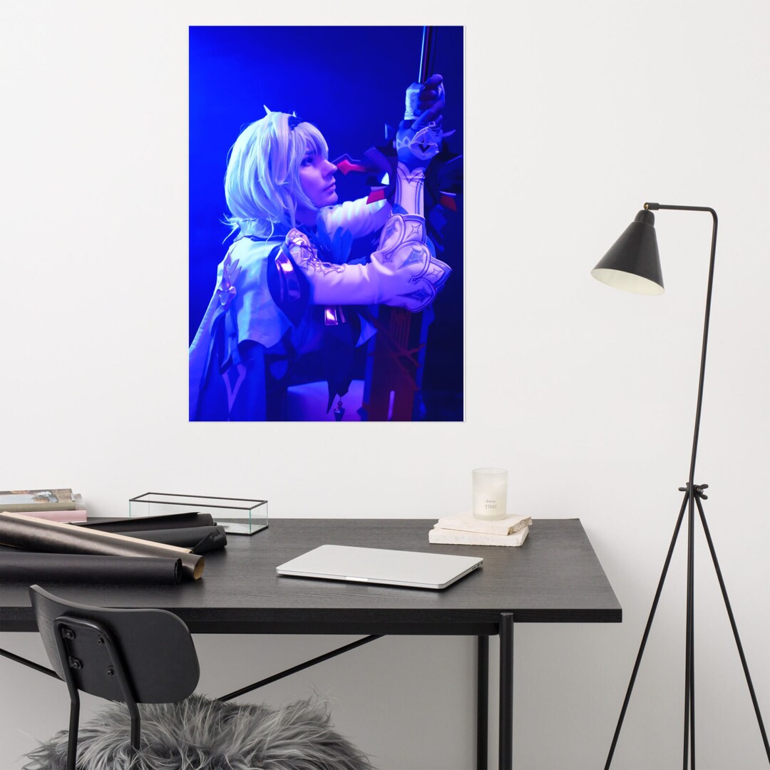 Master Genshin Impact Eula Cosplay Print Bild Poster - Etsy