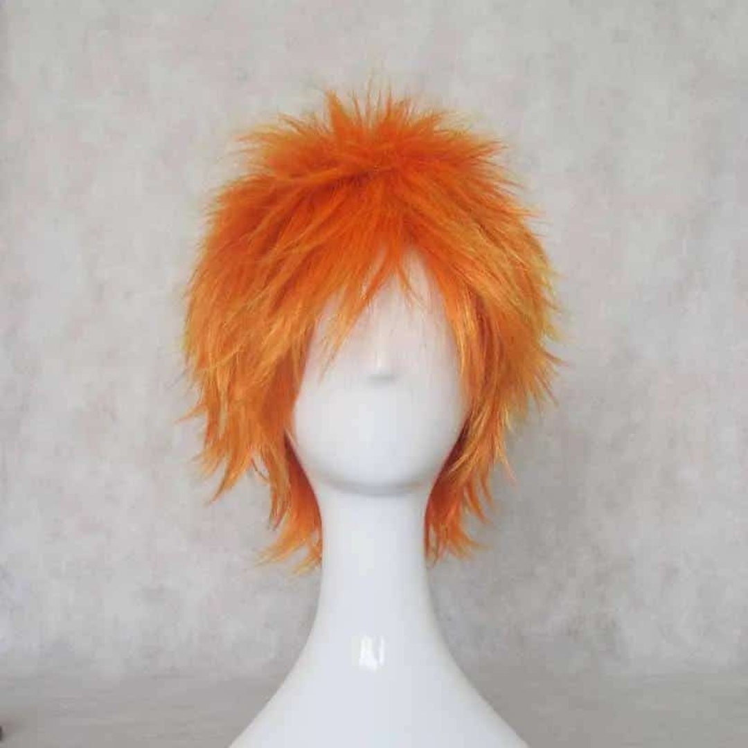 Custom Styled Bleach Ichigo Kurosaki Cosplay Wig Commission - Etsy
