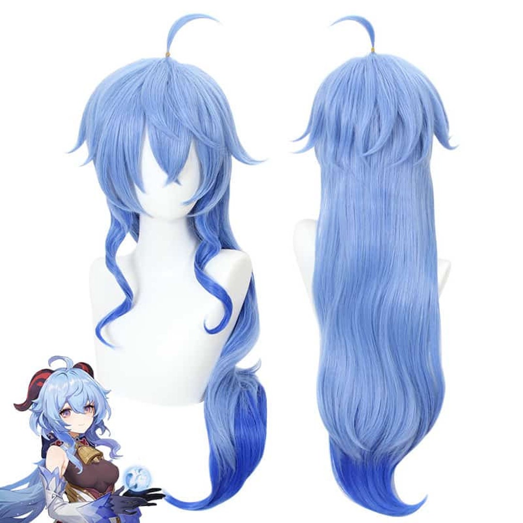 Genshin Impact Ganyu Cosplay Wig - Etsy
