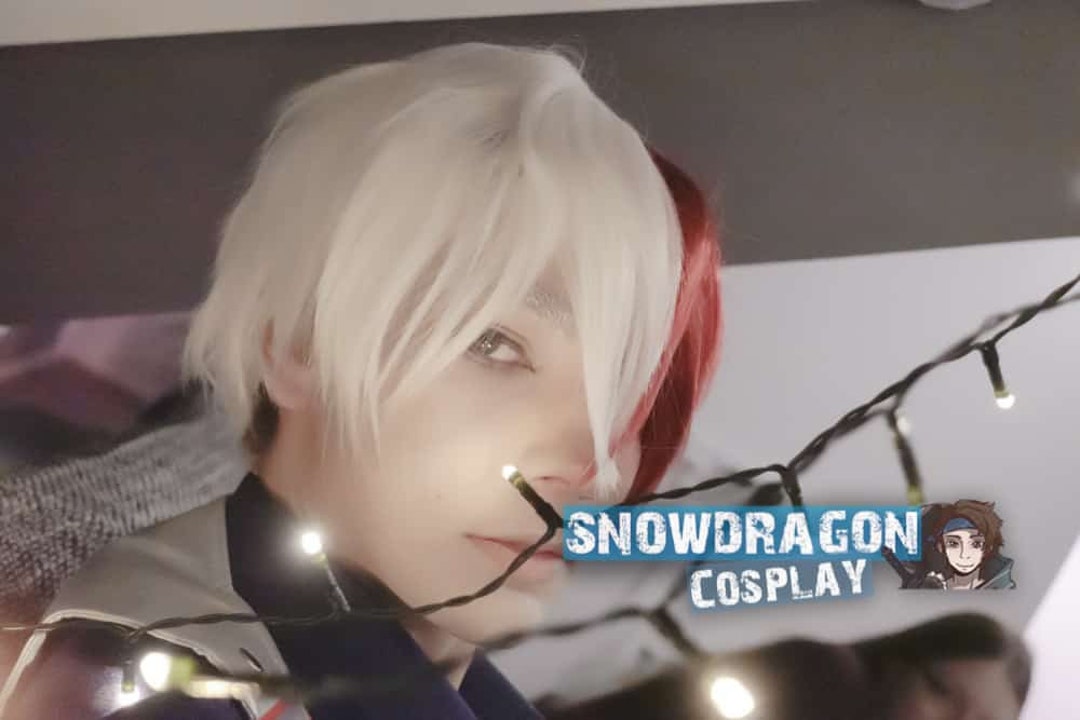 My Hero Academia Shoto Todoroki Wig BNHA Shoto Wig Cosplay Wig - Etsy