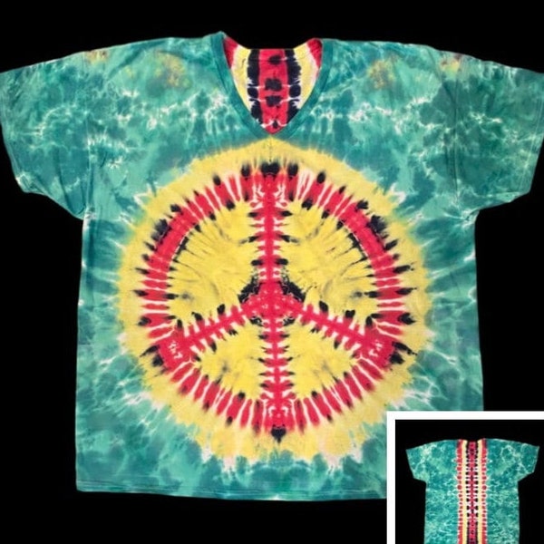 Peace Sign Tie Dye - Etsy
