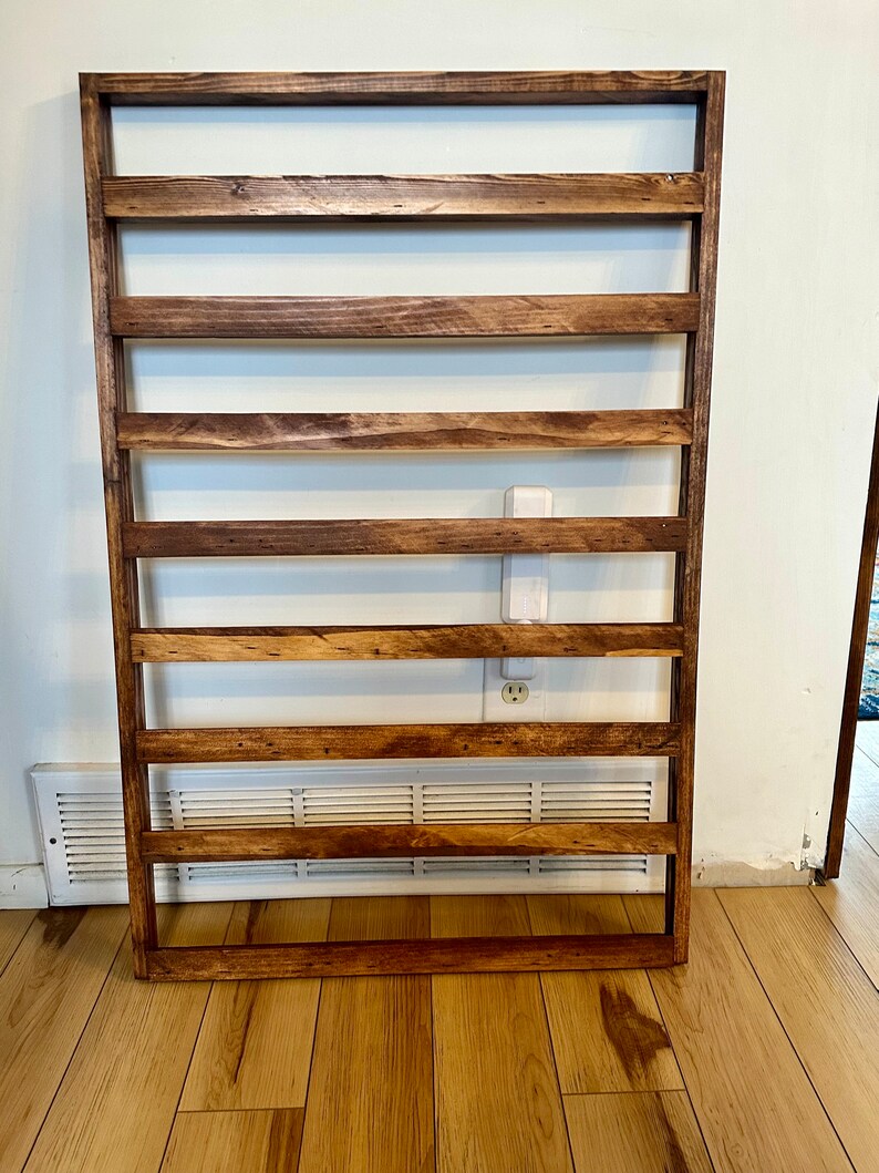 Nail Polish Rack/shelves From Reclaimed Pallet Wood - Etsy