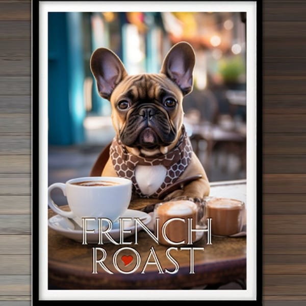 Paris Night Eiffel Tower Digital Poster, River Seine Swirls With ...