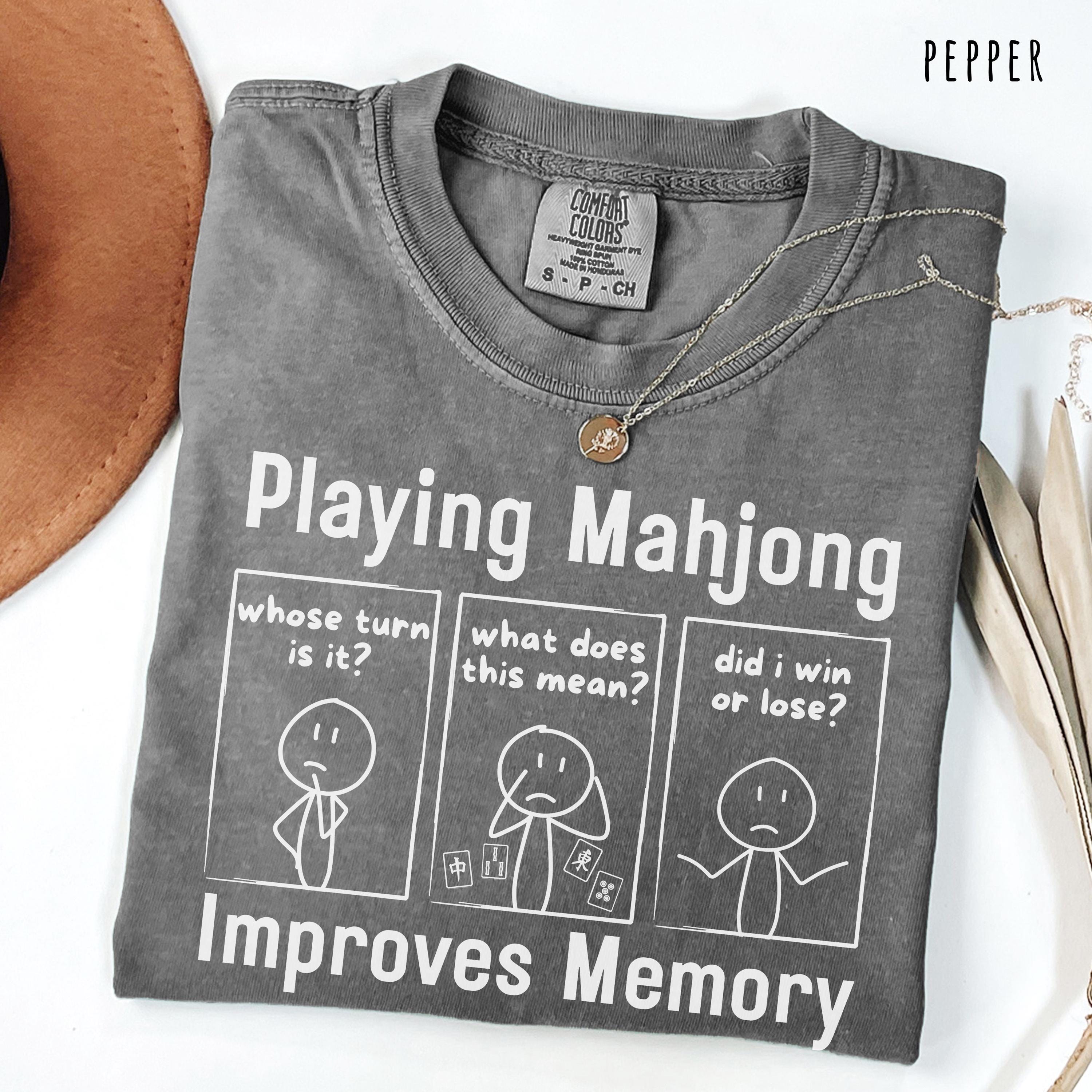 Mahjong Shirt Funny Mahjong Tshirt Mahjong Lover Tee Cute Mahjong Top ...