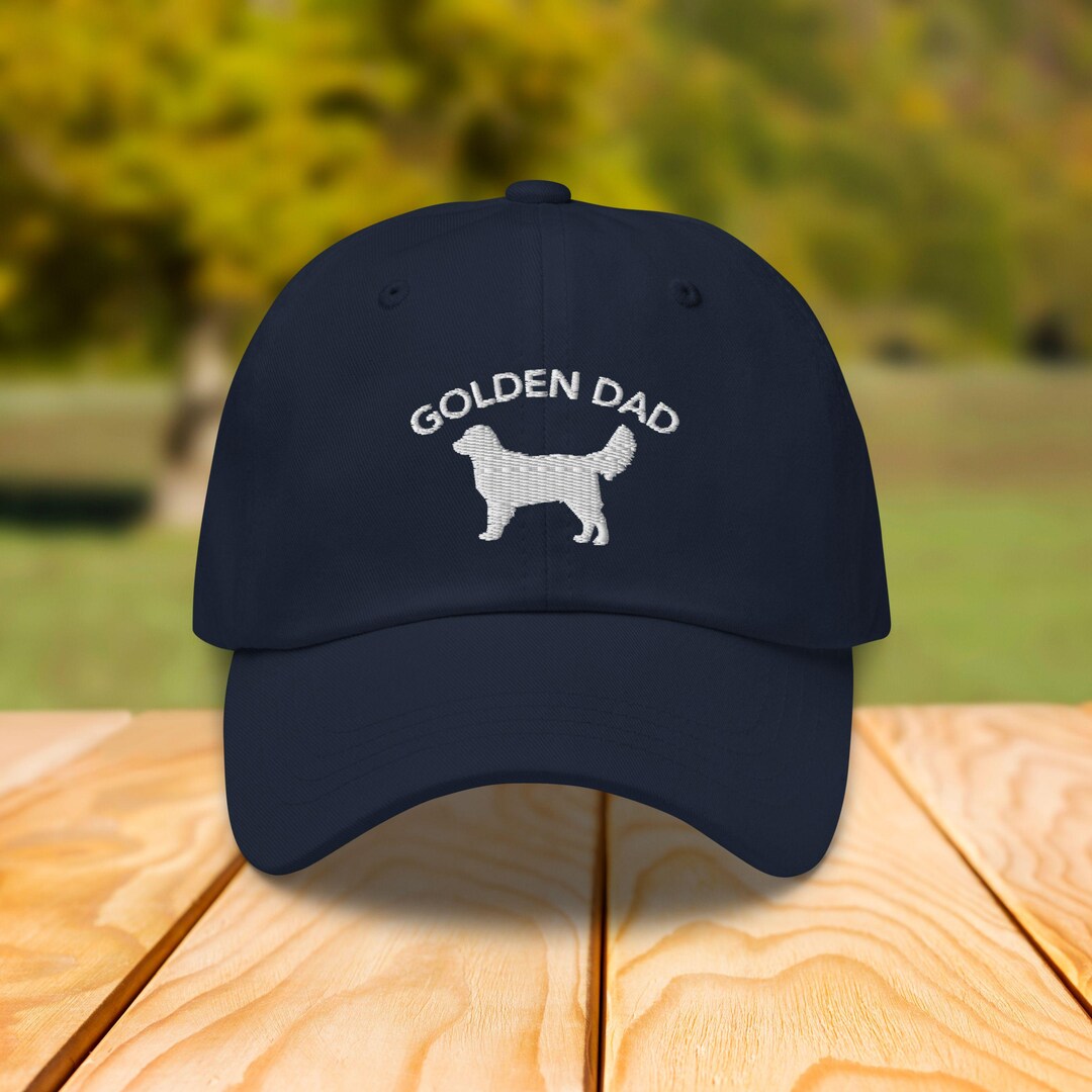 Golden Dad Hat Golden Retriever Dad Hat Golden Retriever Gift for Him ...