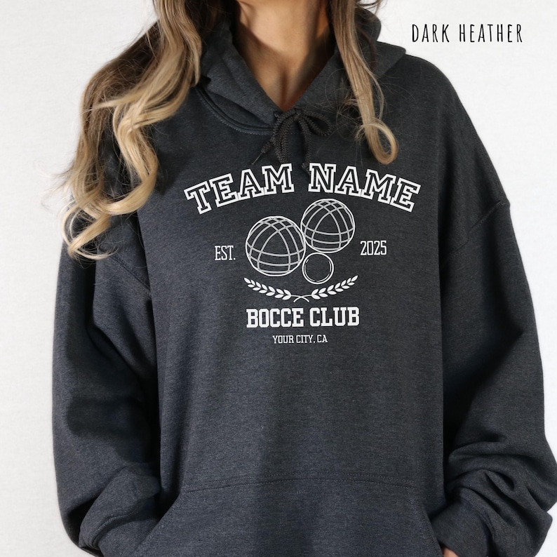 Custom Bocce Club Shirt Personalized Bocce Tshirts Team Name Tee Bocce ...