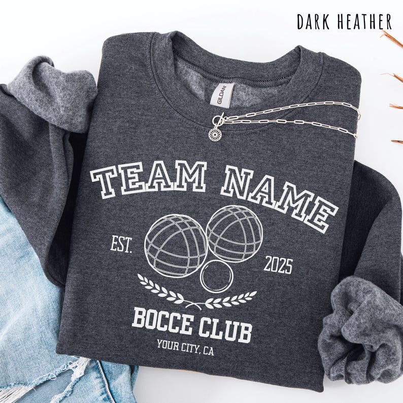Custom Bocce Club Shirt Personalized Bocce Tshirts Team Name Tee Bocce ...