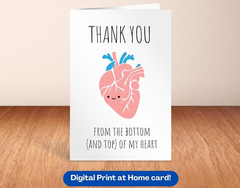 Cardiologist Thank You Card Cardiology Heart Surgery Respiratory ...