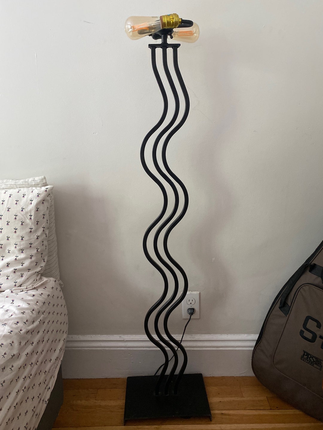 1980s Vintage Alsy Squiggle Lamp - Etsy