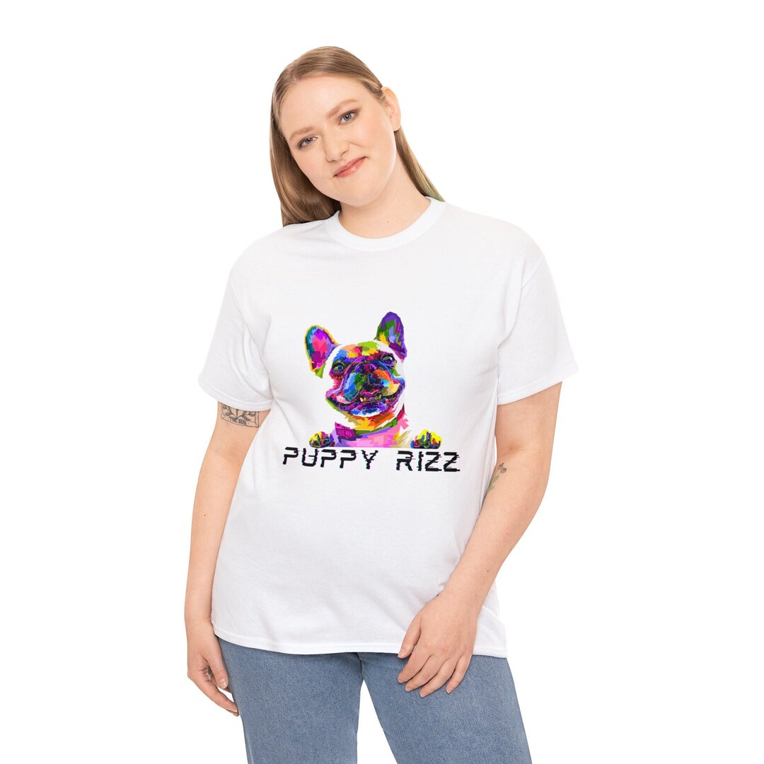 French Bulldog With Rizz Funny Cute Trending Puppy Rizz Unisex - Etsy